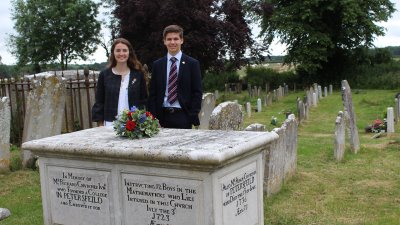 Richard Churcher and the Captains | News | Churcher's College